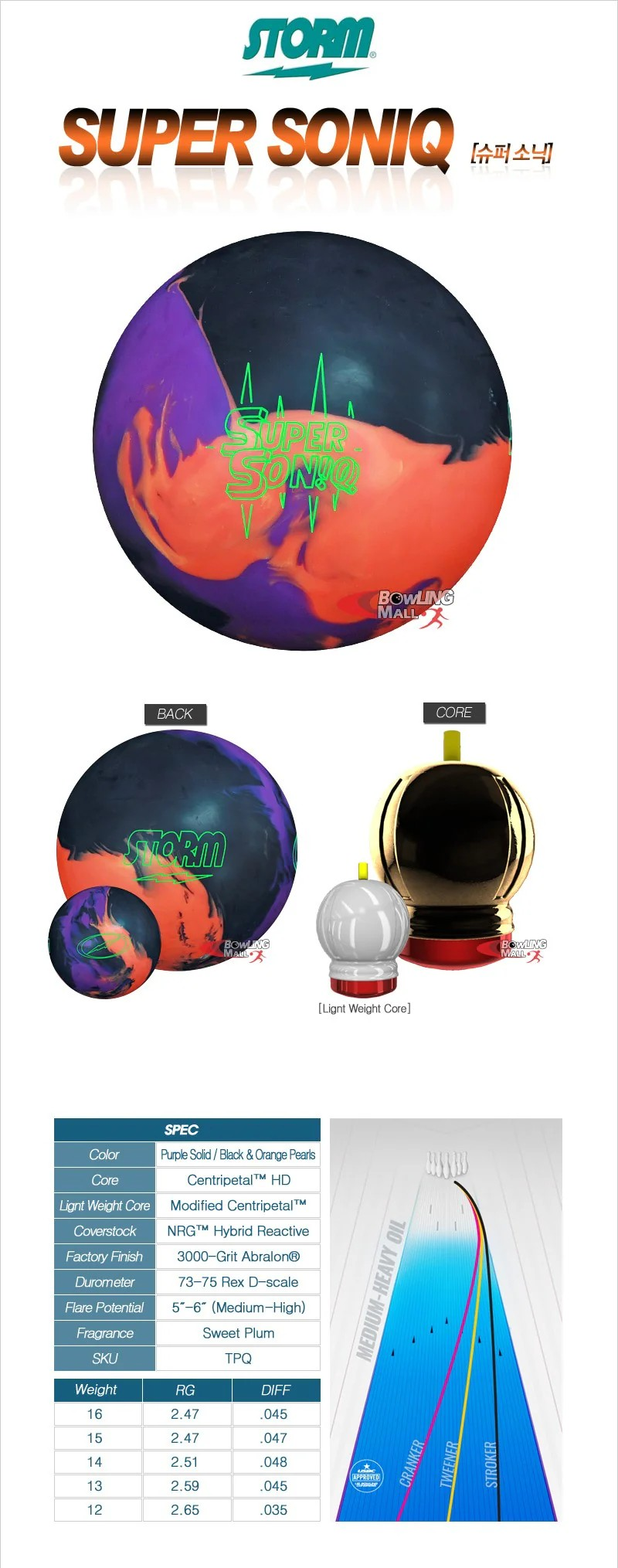 Storm - Super SoniQ – BOWLINGMALLPH