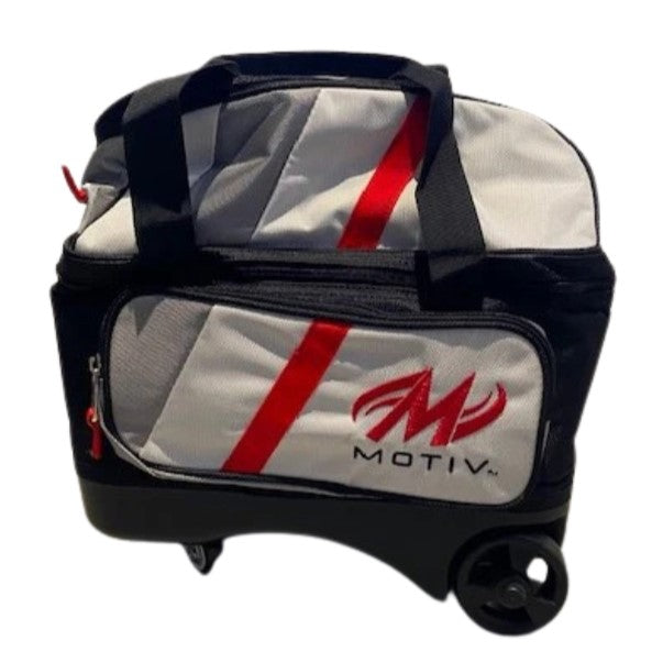 Motiv 1 Ball Roller Bag White – BOWLINGMALLPH